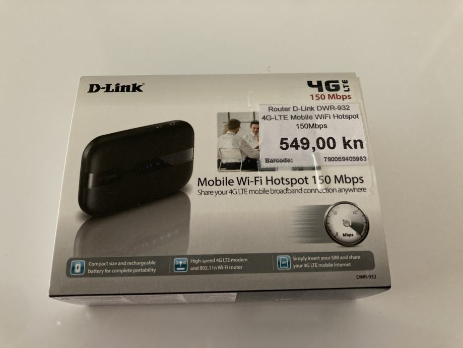 Mobilni router D-Link DWR-932 4G LTE
