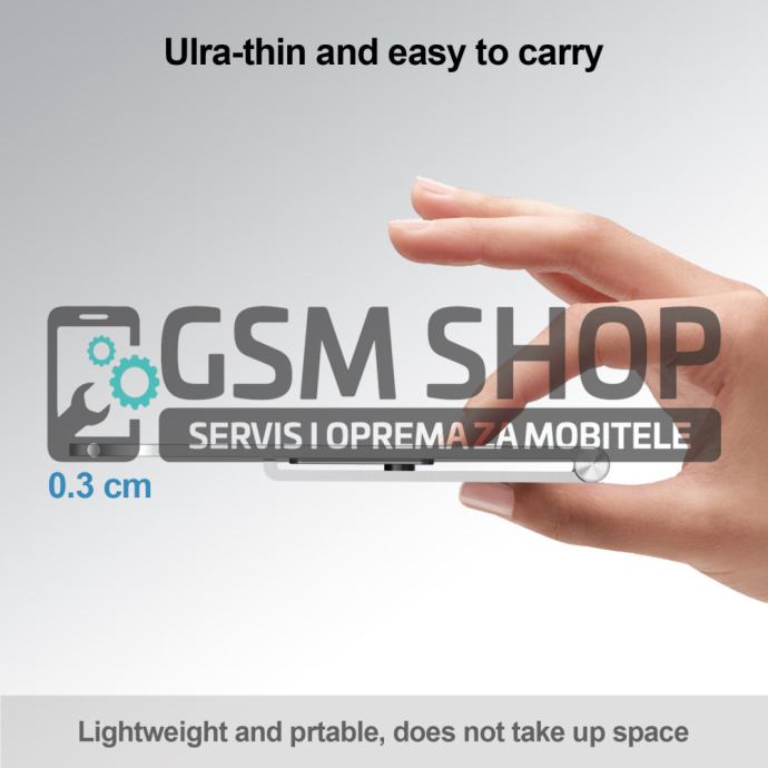 Ultratanki magnetski bežični punjač od aluminijske legure od 15W