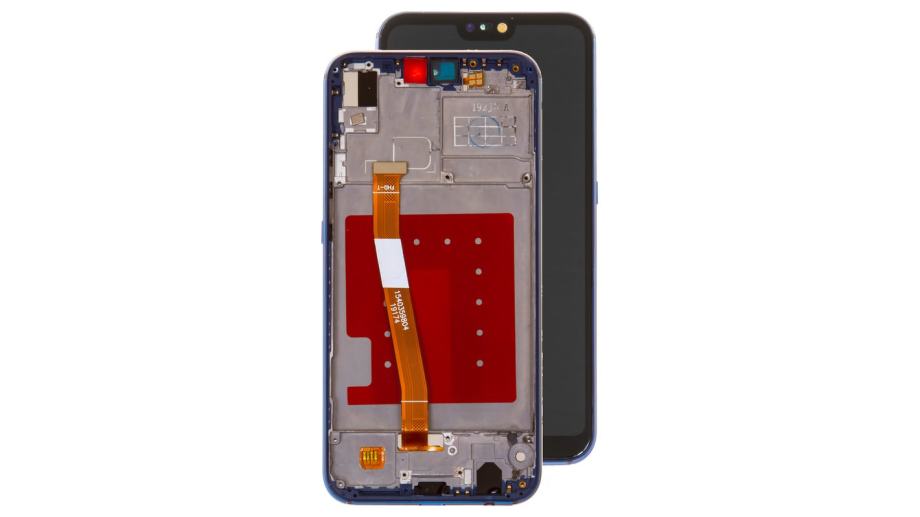 Huawei P20 Lite (ANE) lcd touch screen okvir OEM NOVO Plavi
