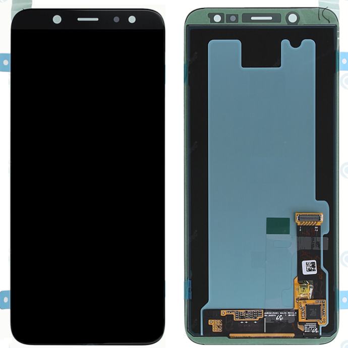 Samsung A6 2018 A600F lcd touch screen Original EU NOVO Crni