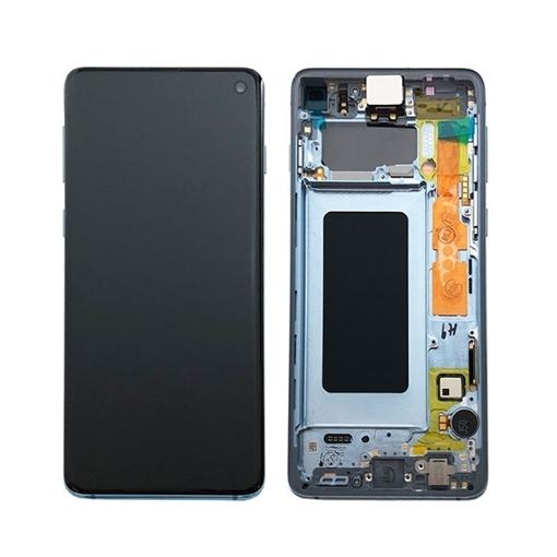 Samsung S10e G970F lcd touch screen okvir Original EU NOVO Plavi