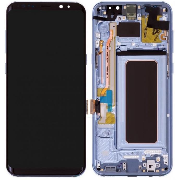 Samsung S8 G950 lcd touch screen okvir Original EU NOVO Plavi