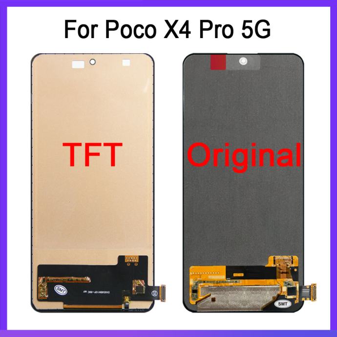 Xiaomi Poco X4 Pro 5G lcd touch screen TFT Zamjenski NOVO Crni