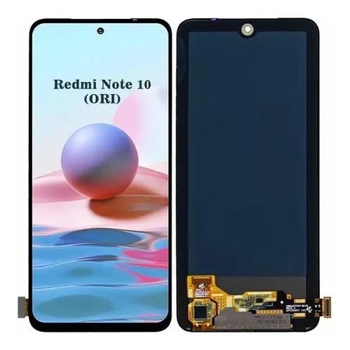Xiaomi Redmi Note 10 lcd touch screen OEM NOVO Crni