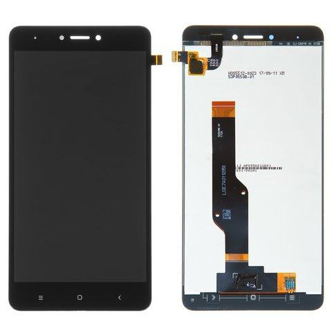 Xiaomi Redmi Note 4X lcd touch screen OEM NOVO Crni