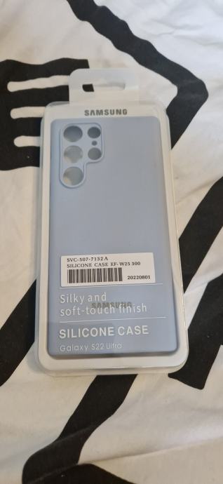 Svijetlo plava maskica za Samsung Galaxy S22 Ultra