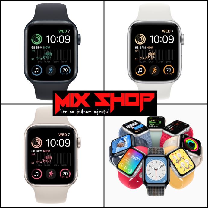 APPLE WATCH SE2 SERIES 2022 40mm SILVER NOVO GARANCIJA ZAMJENA DA SE 2