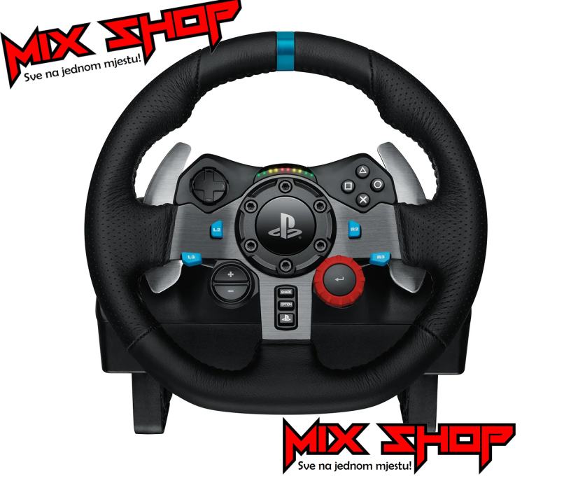 LOGITECH G29 VOLAN za PS3 PS4 PS5 pc NOVO GARANCIJA Playstation 3 4 5