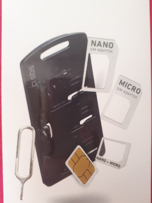 Adapteri za SIM kartice SBS- zapakirano