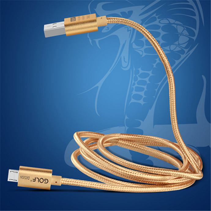 GOLF mikro usb kabel, pleteni, kvalitetan, brzo punjenje,2 metra,NOVO!