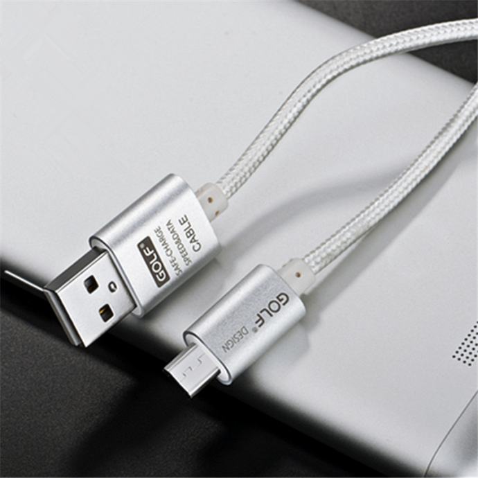 GOLF mikro usb kabel, pleteni, kvalitetan, brzo punjenje,2 metra,NOVO!