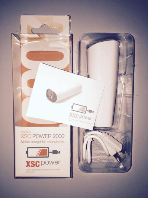 × XSC Power Bank 2000 mAh - NOVO - TOP MODEL !! ×