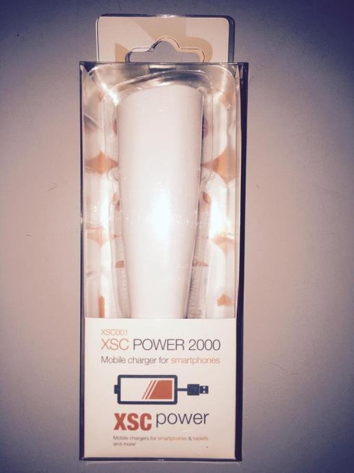 × XSC Power Bank 2000 mAh - NOVO - TOP MODEL !! ×
