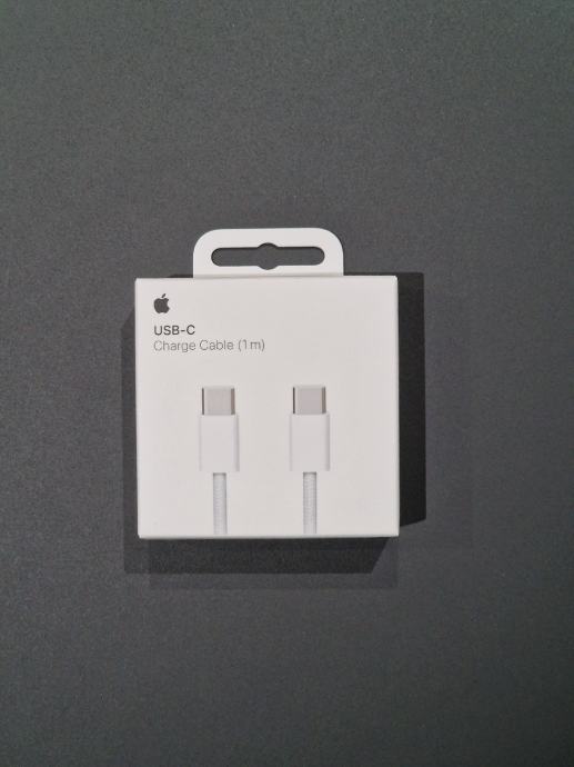 Apple USB-C Woven Charge Cable (1m). Nov/zapakiran,ORIGINAL. MQKJ3ZM/A