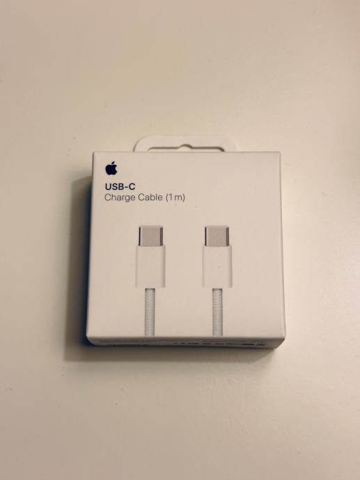 USB-C kabel 1m (iPhone 15) ORIGINAL NOVO ZAPAKIRANO