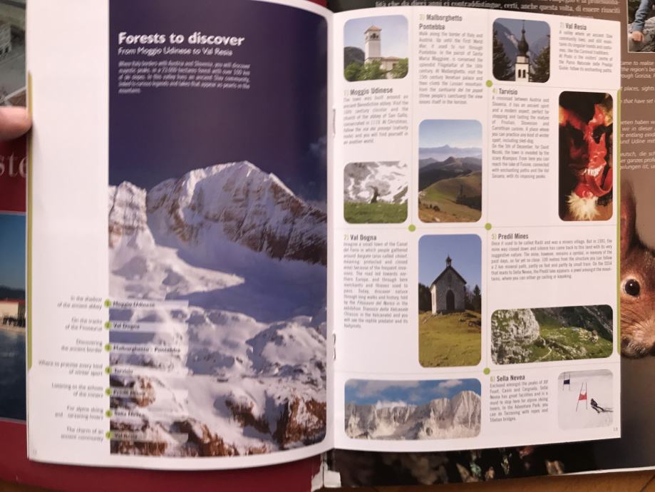 Monografija: Friuli Venezia Giulia / 121 str na talijanskom jez./ Pula