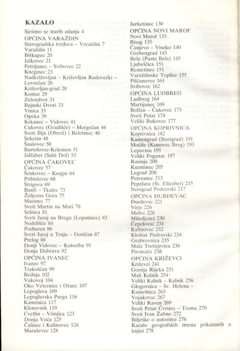 Tomislav Đurić Dragutin Feletar - Stari gradovi, dvorci i crkve SZ Hrv