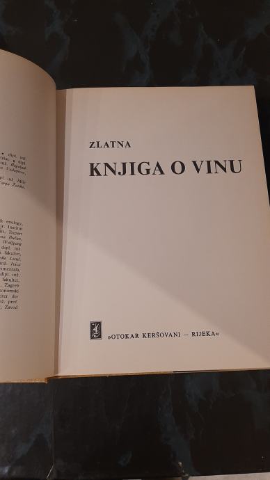 Zlatna knjiga o vinu