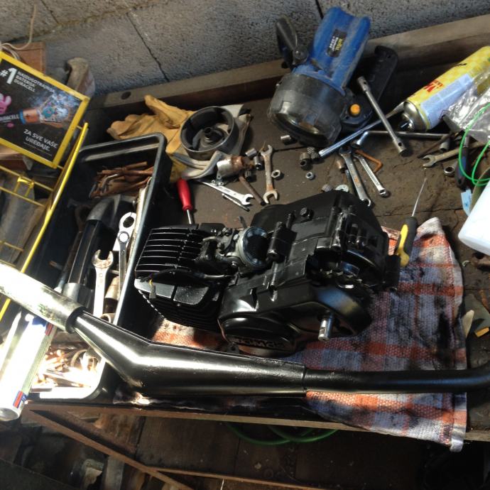 Tomos A5 A35 MAŠINA KOMPLET 49 cm3, 1990 god.