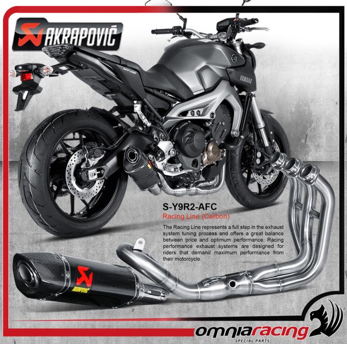 Akrapovic Racing Carbon Yamaha MT-09, XSR900, Tracer900, u Splitu