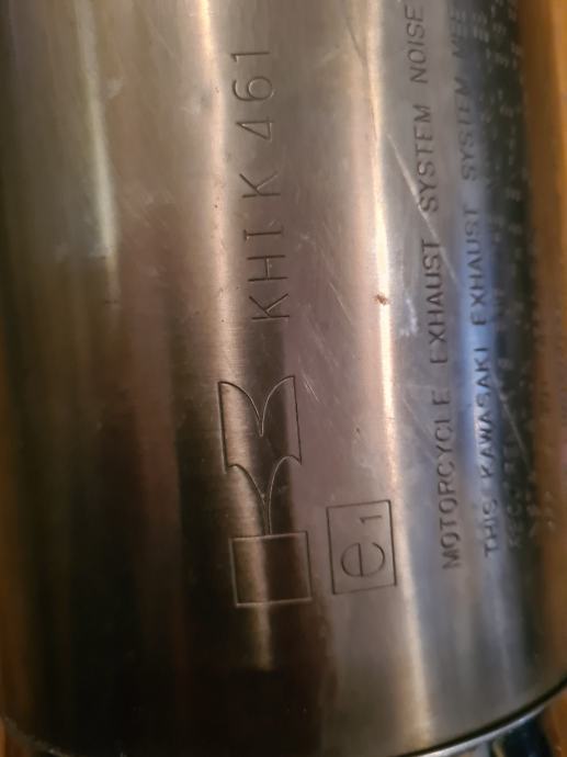 Kawasaki Z750 original auspuh