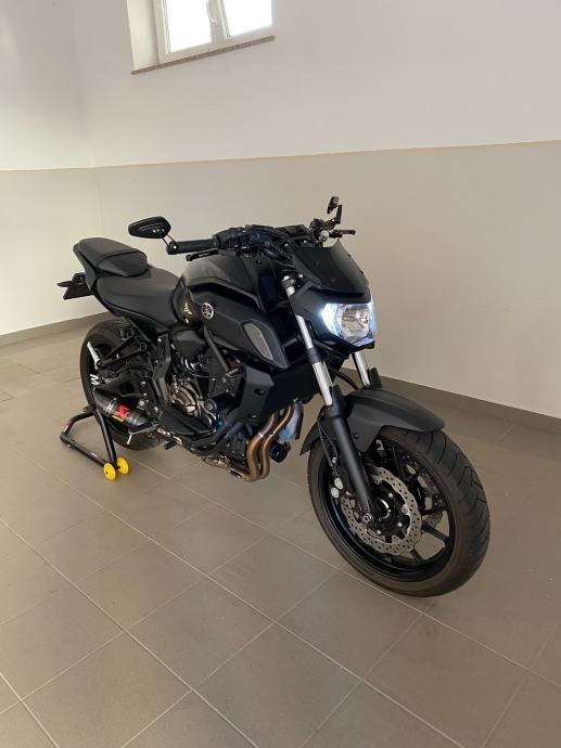 Yamaha Mt 07 Akrapovic Carbon *novo*