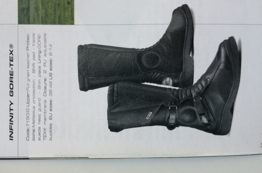 GORETEX Moto touring čizma br 45./46. TCX INFINITY - NOVO