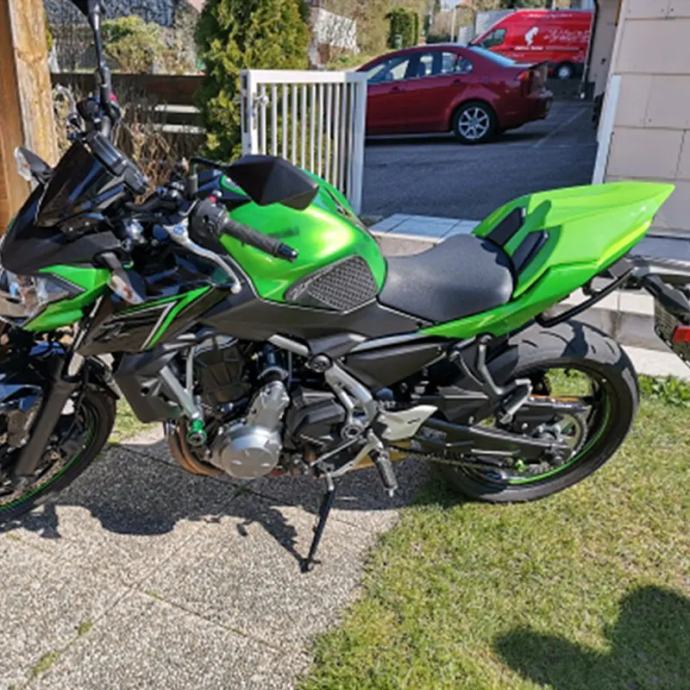 KAWASAKI NINJA 650- ZAŠTITNA MASKA STRAŽNJEG SJEDALA- ZELENA