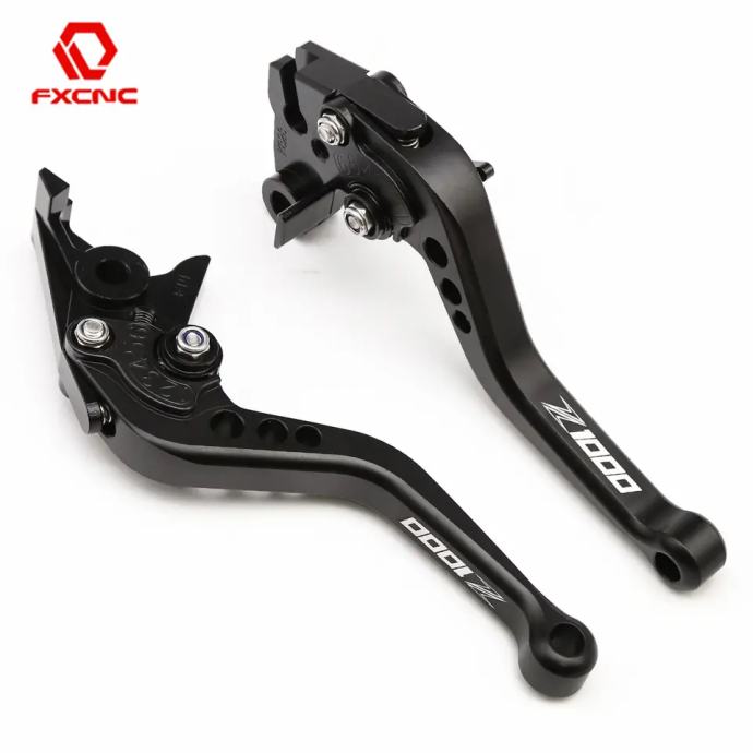 KAWASAKI Z1000- FXCNC-POLUGE CRNE - KVAČILO + KOČNICA-LOGO