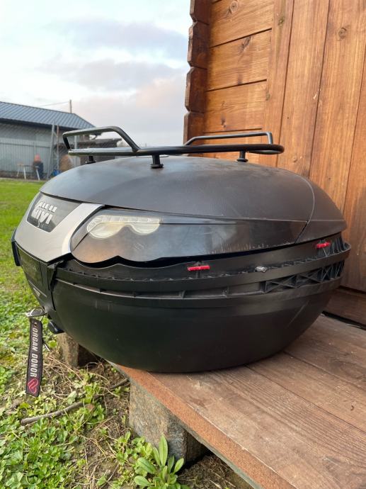Kofer za motor monokey system Givi maxia e 55 litara tech + grill