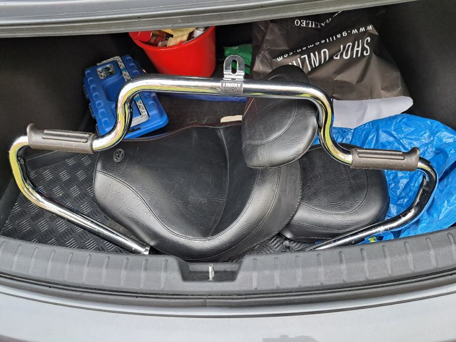 Mustang sjedalo i crash bars