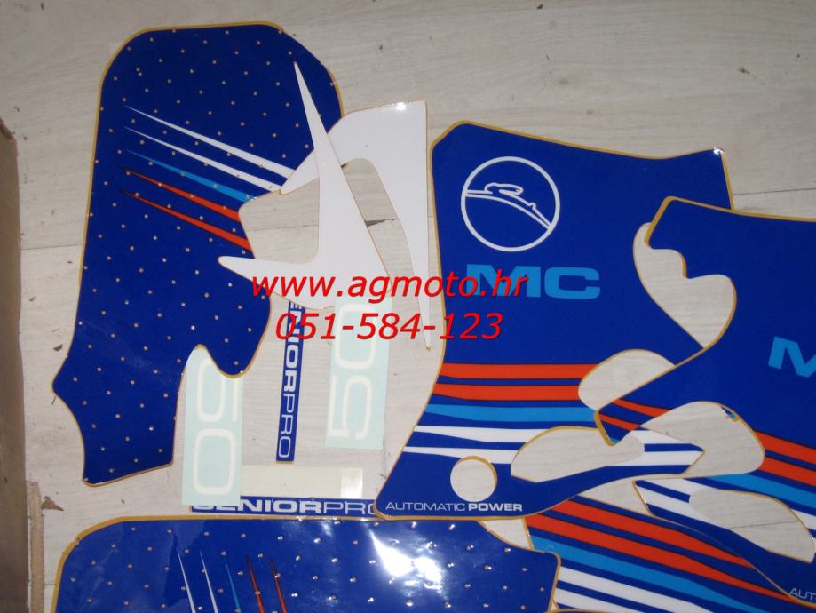 Tomos MC 50 senior pro set naljepnica