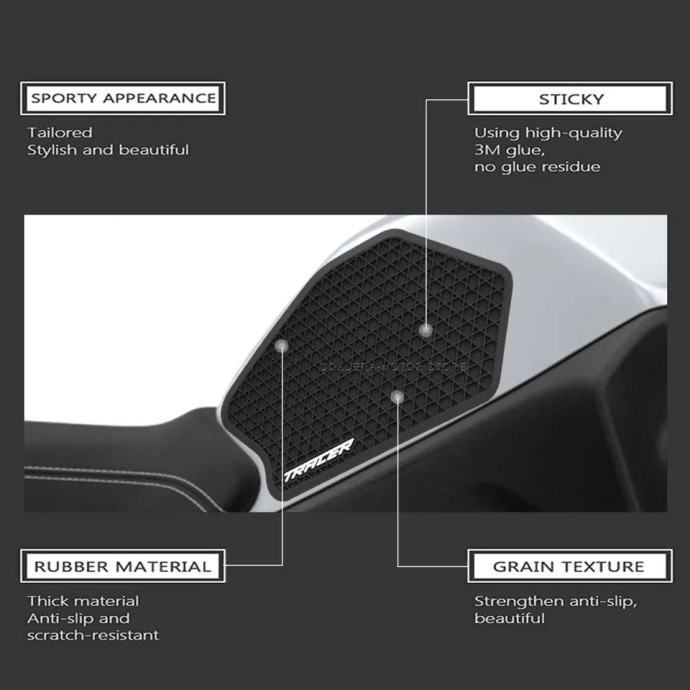 YAMAHA - TRACER 7 GT TRACER 700 2021-2023- TANK PAD-NALJEPNICA-LOGO