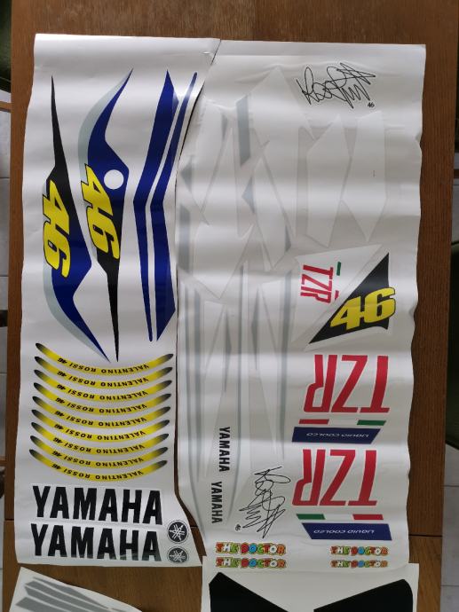 Yamaha tzr 50 Valentino Rossi naljepnice