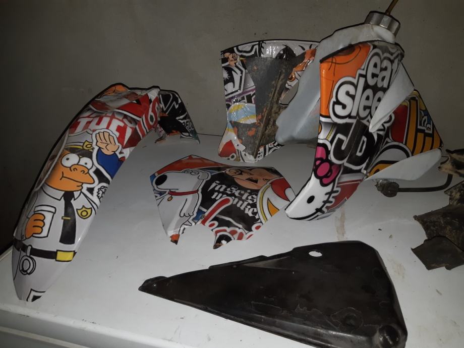 Zongshen XTM 250 plastike