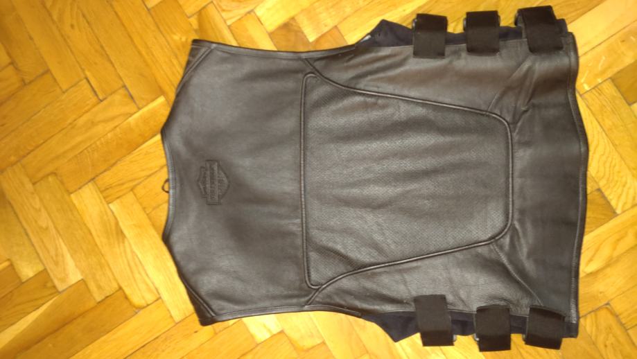 Harley Davidson kožni prsluk