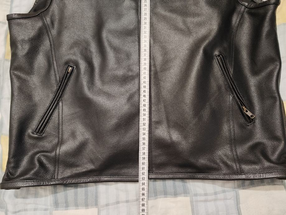 kožni moto prsluk đilet 56 2XL