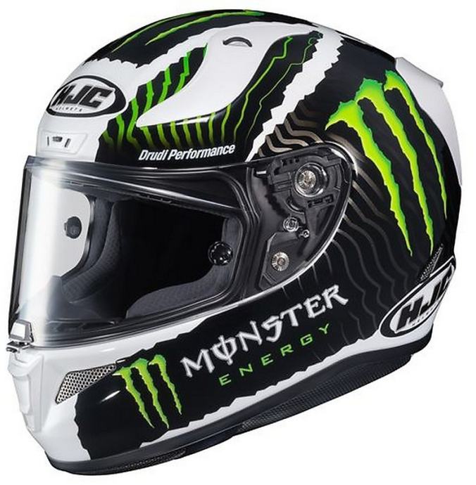 HJC,RPHA-11,PRO MONSTER ENERGY MILITARY WHITE,NOVOOO...!!!