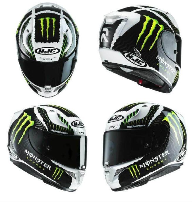 HJC,RPHA-11,PRO MONSTER ENERGY MILITARY WHITE,NOVOOO...!!!