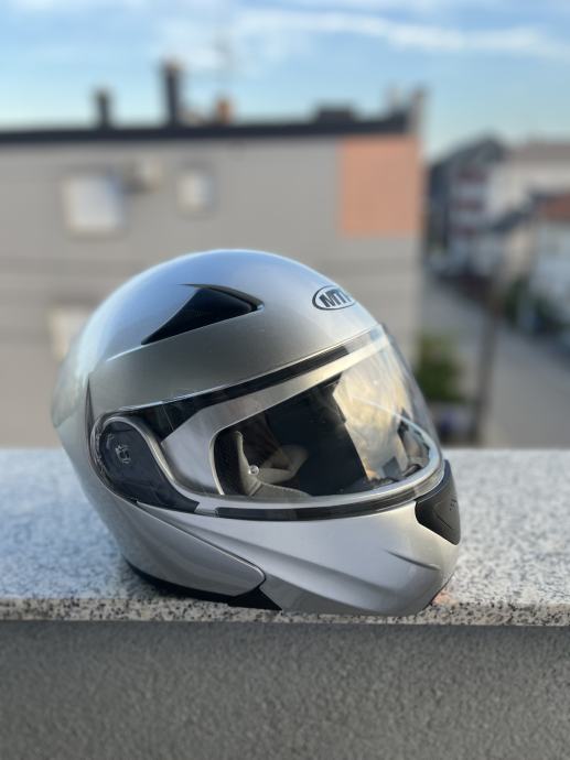 Kaciga MTR K-9 SIZE S SILVER METALLIC