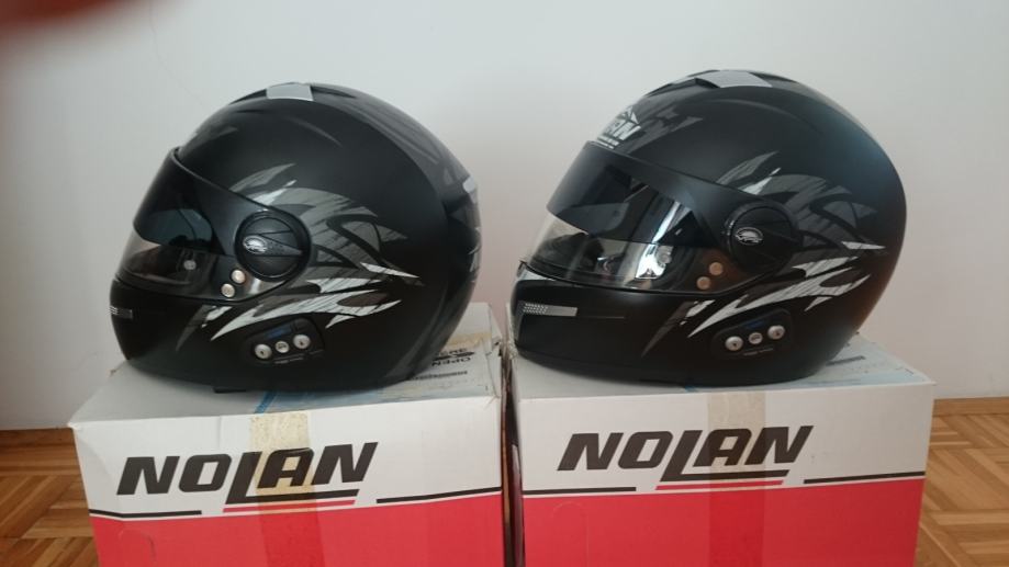 Kacige NOLAN N84 + Bluetooth N-COM NOLAN, Izvrsno stanje