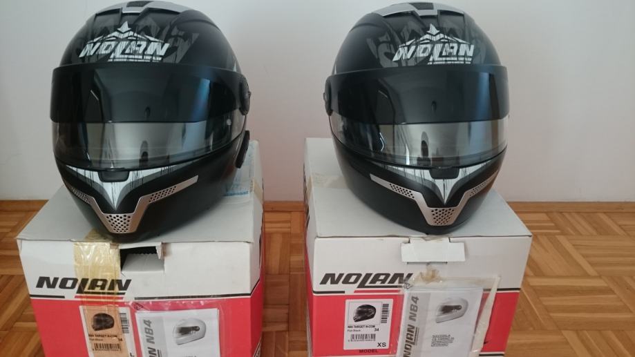 Kacige NOLAN N84 + Bluetooth N-COM NOLAN, Izvrsno stanje