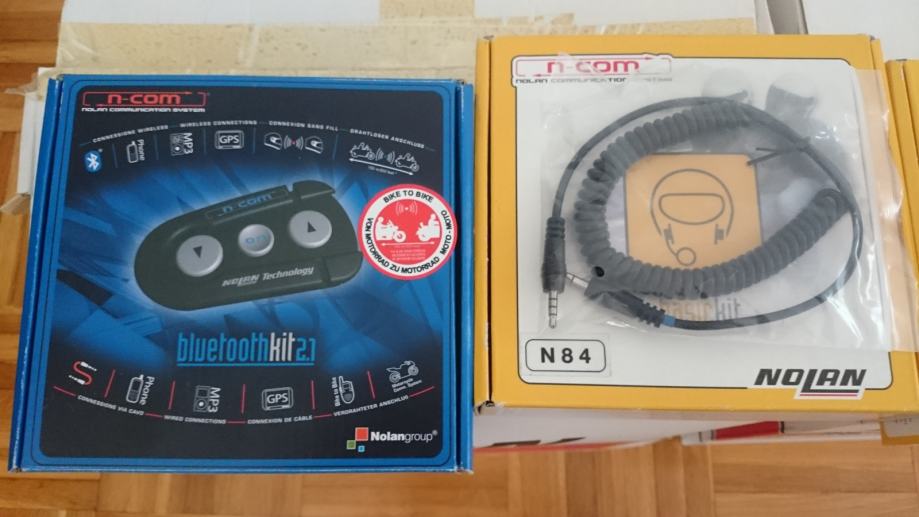 Kacige NOLAN N84 + Bluetooth N-COM NOLAN, Izvrsno stanje