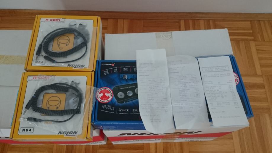 Kacige NOLAN N84 + Bluetooth N-COM NOLAN, Izvrsno stanje