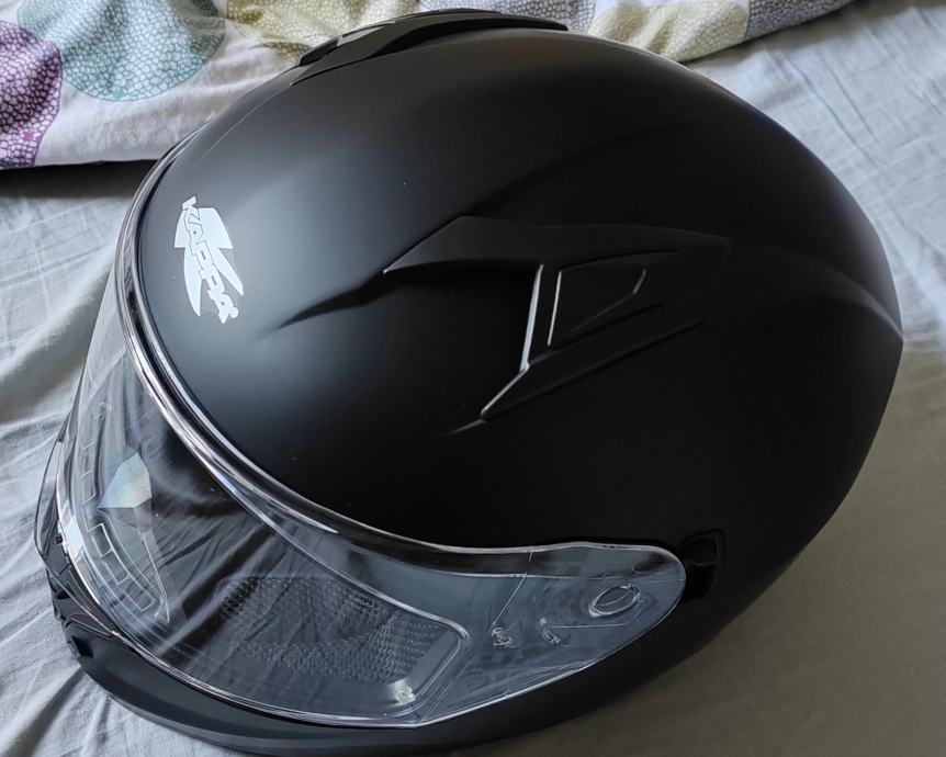 KACIGA KAPPA KV 56 *CRNA MAT BOJA *NOVO*