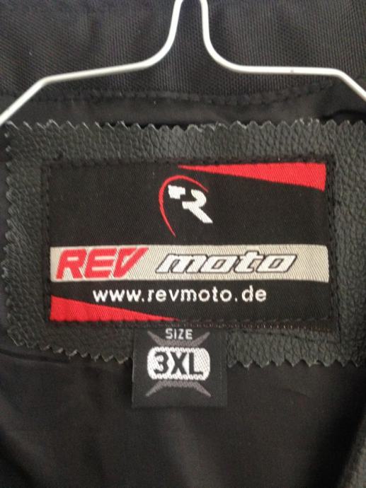 Moto prsluk, koža NOVO, vel XXXL, realno 54