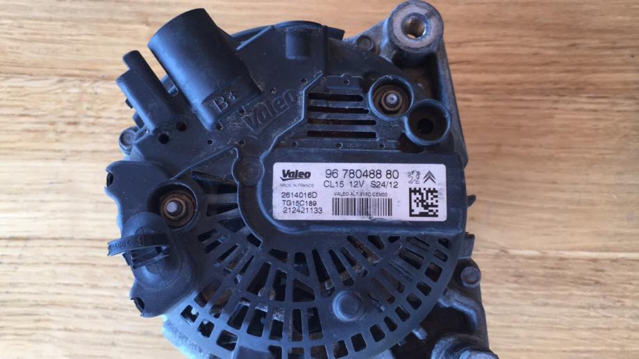 ALTERNATOR PEUGEOT 508 2.0HDI VALEO 9678048880 ALT 12