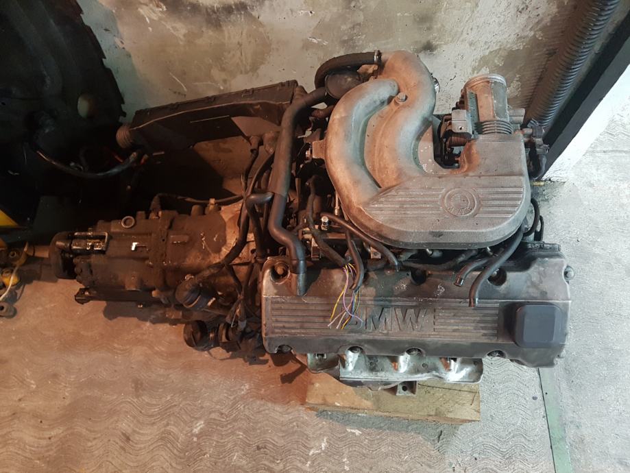 BMW e36 motor m43b18 (lanac) s getribom 1996.godina