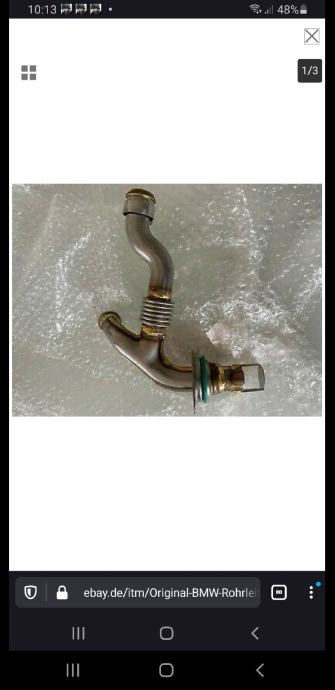 Bmw 525 530 F10 EGR N57 CIJEV 11617807481