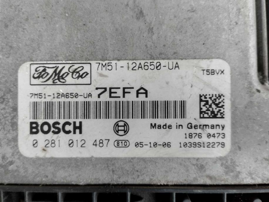 Ford Bosch 7M51-12A650-UA 0281012487 kompjuter